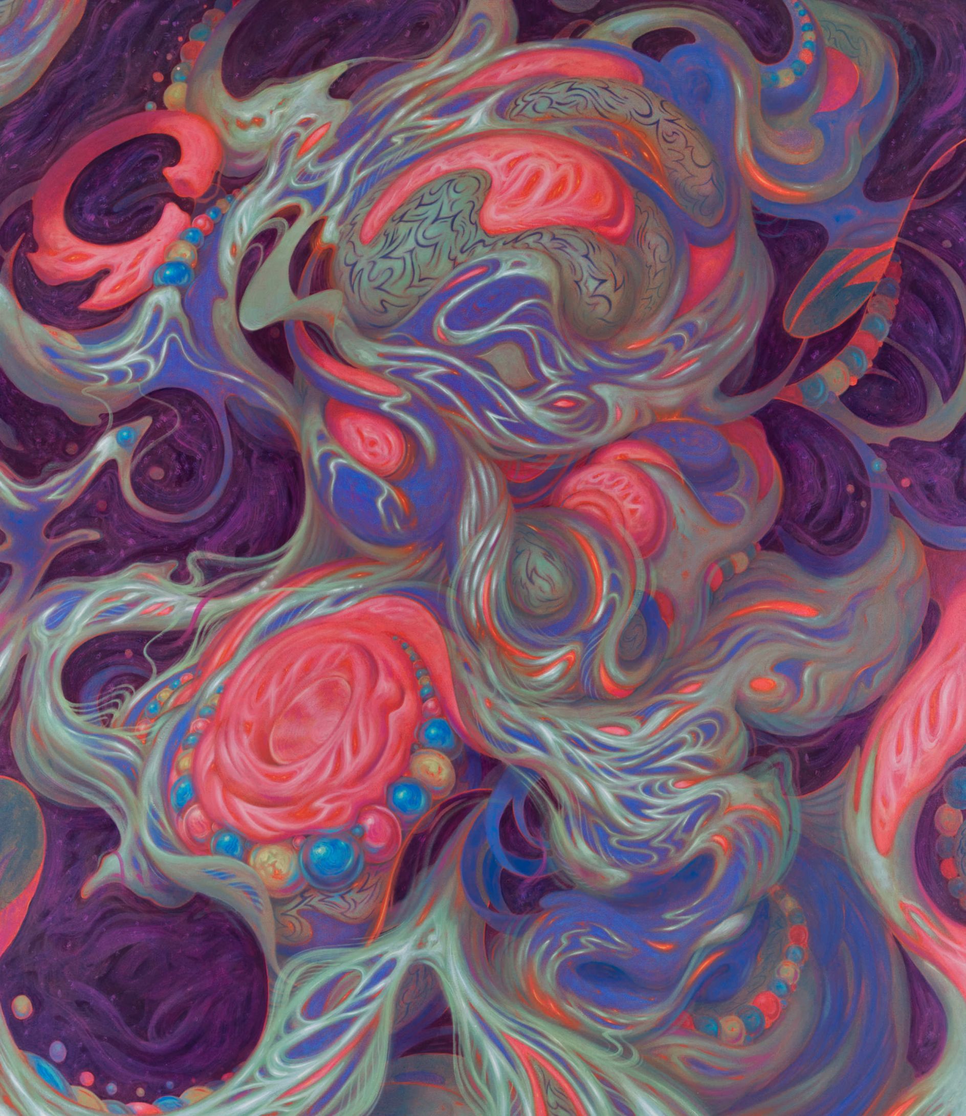 Artist Jarvis Brookfield explores the inner landscape of the mind in ...