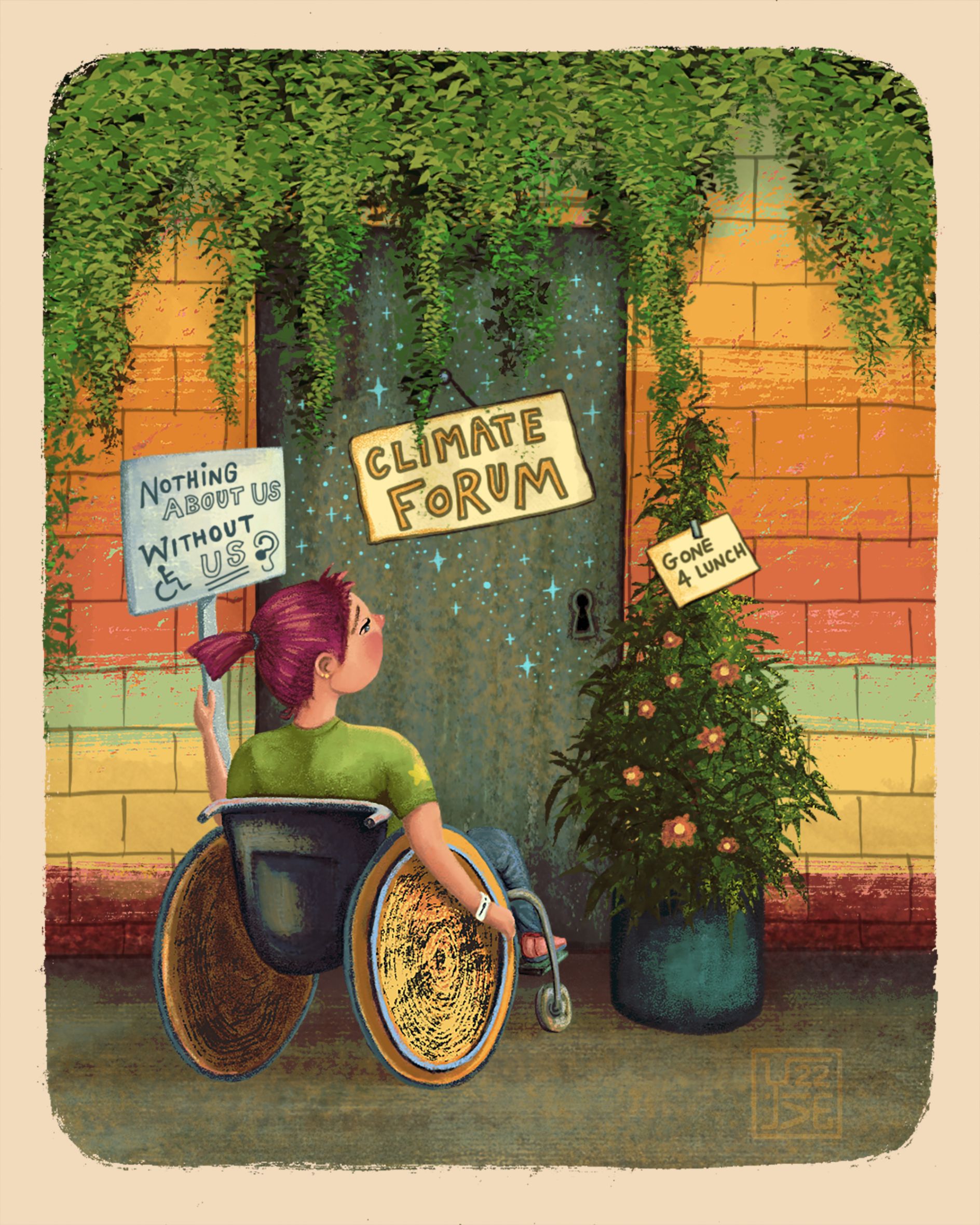 Illustrator Yvie Johnson is on a mission to light up the shadows of the ...