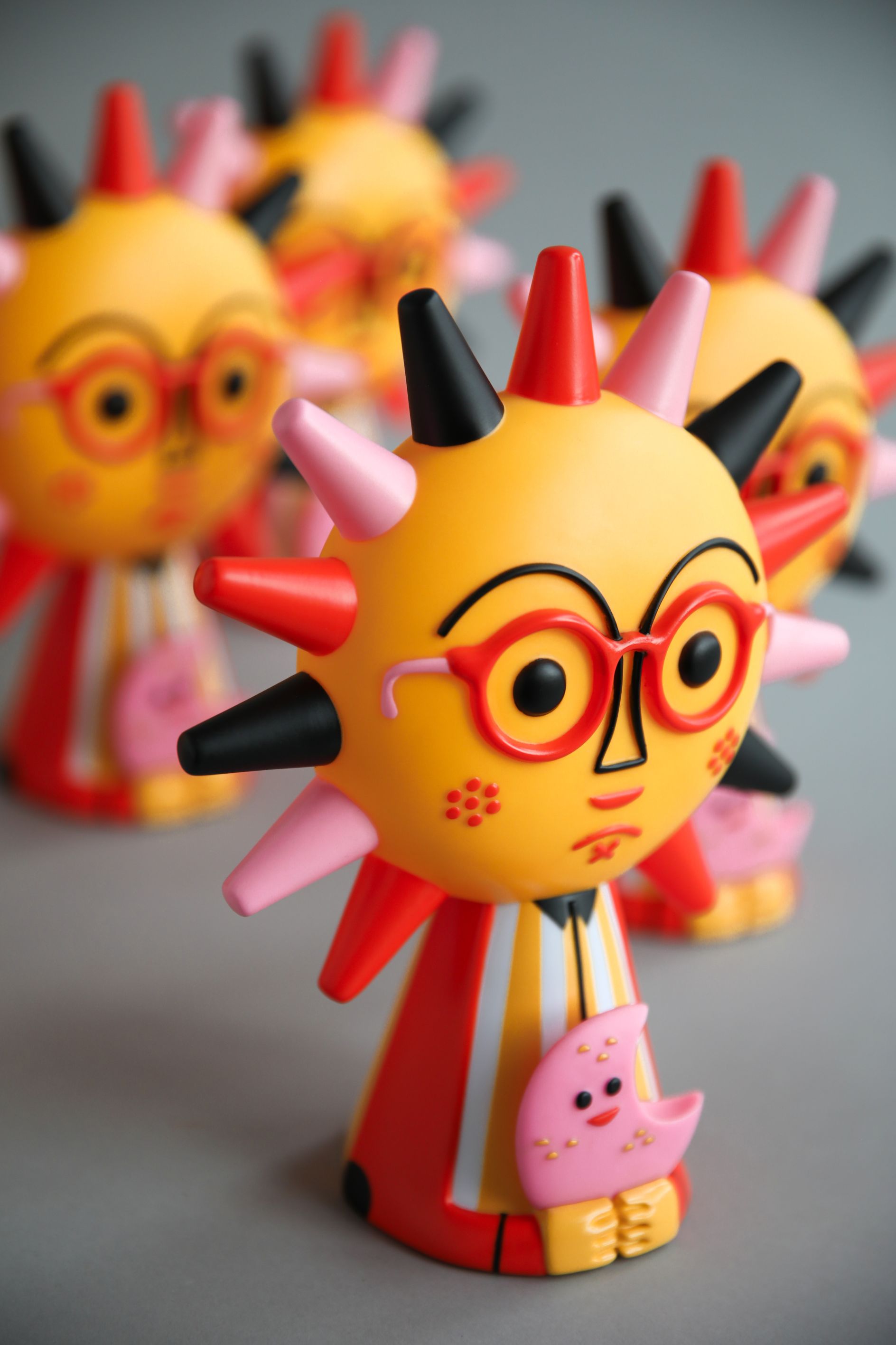 Tad Carpenter sparks joy with his Sunday Sun vinyl figures | Creative Boom