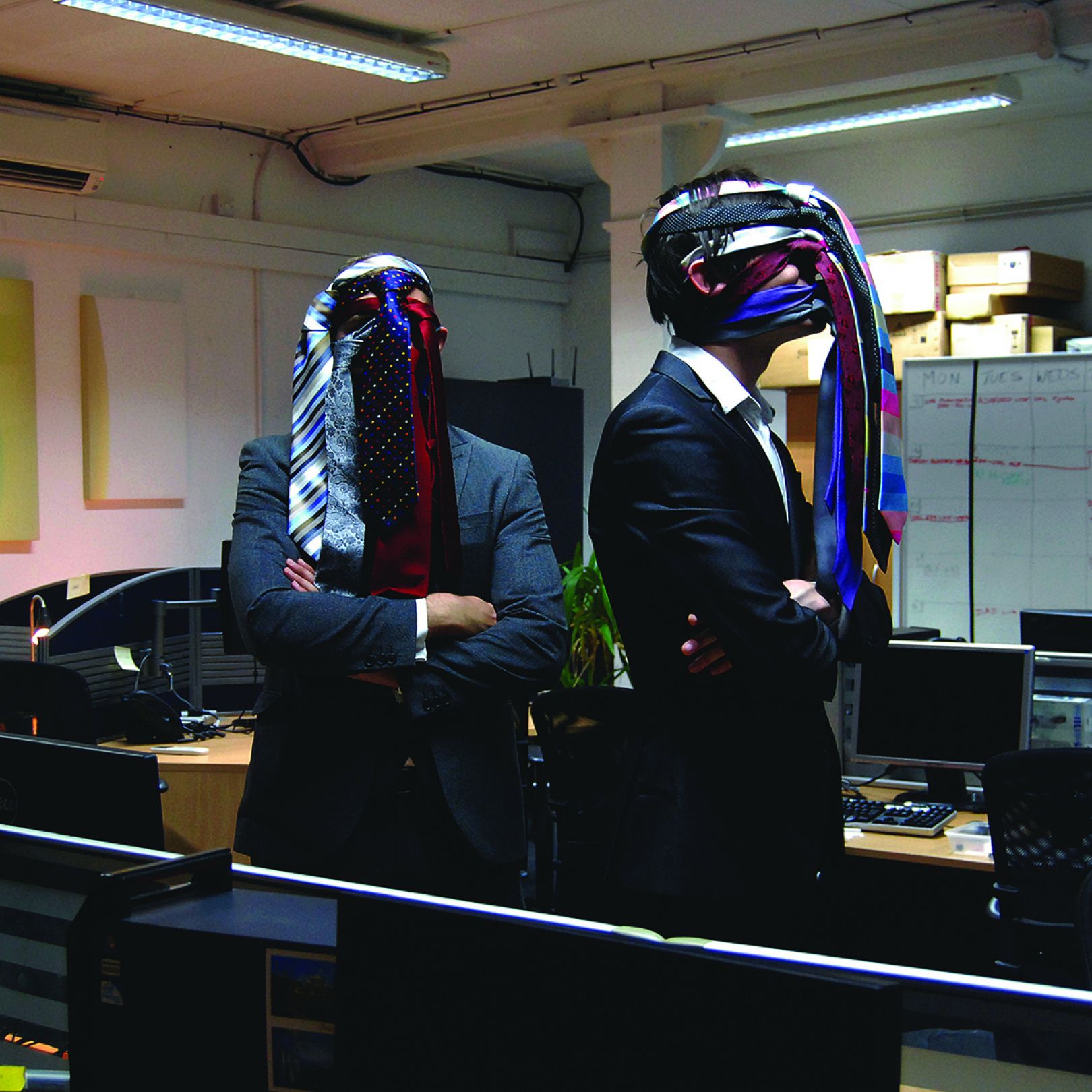 Situ: Duo create thought-provoking masked characters in various ...