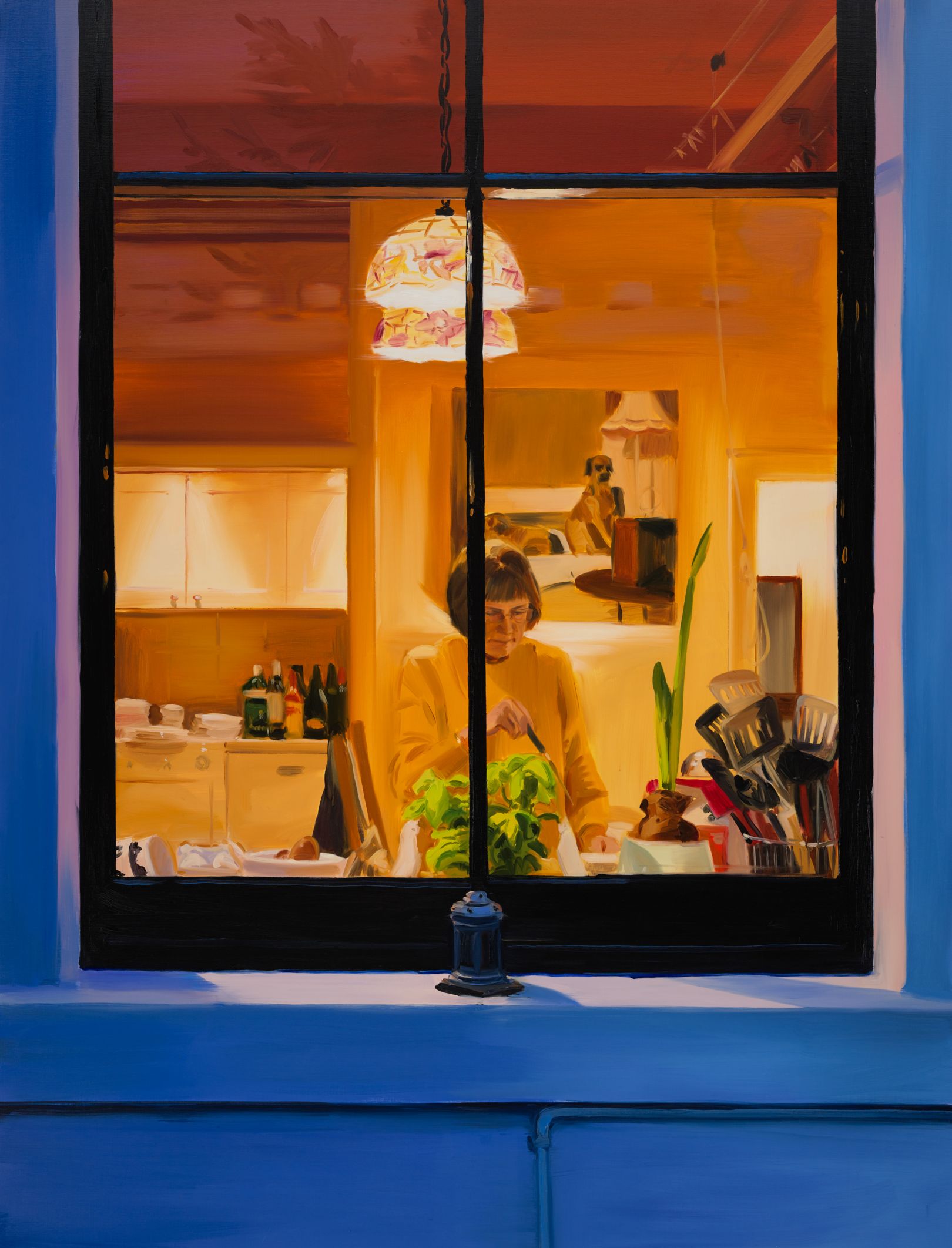 Striking paintings by Caroline Walker of her mother cooking, cleaning ...