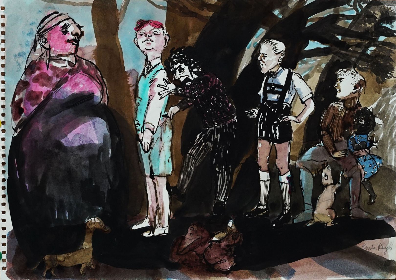 Paula Rego: The Sketchbooks: Rare chance to see the artist's research ...
