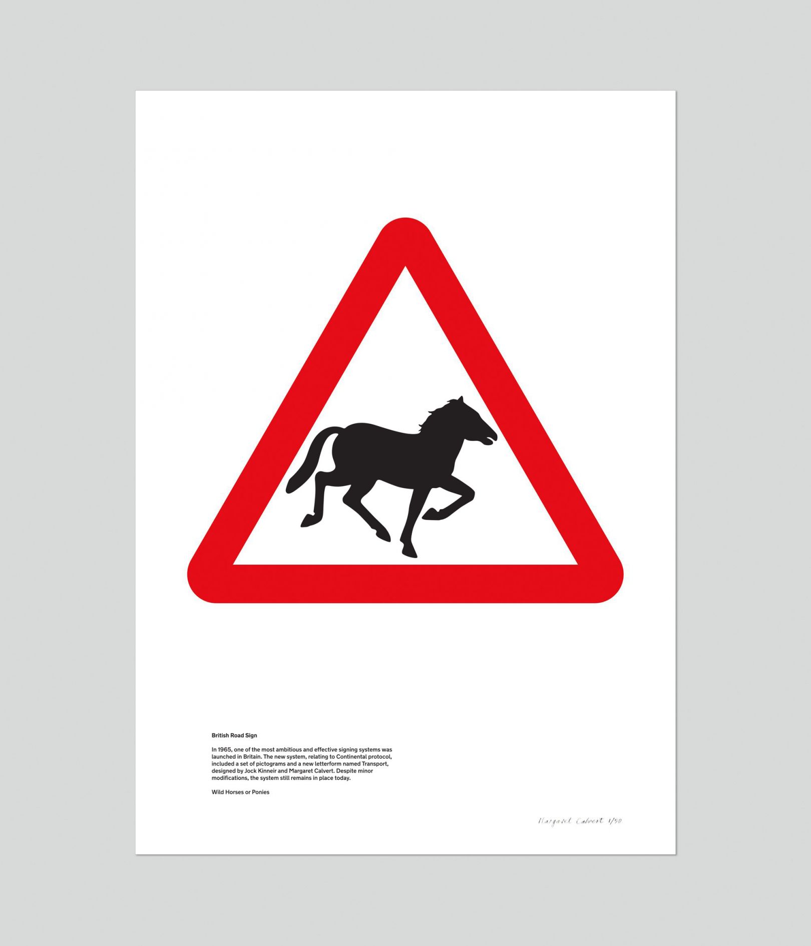New screenprints by Margaret Calvert celebrate the iconic status of ...