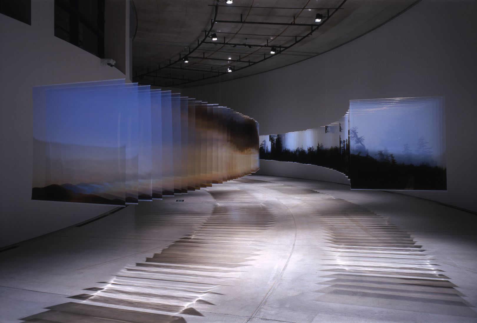 Layered Drawings: Artist creates intriguing layered landscapes using ...