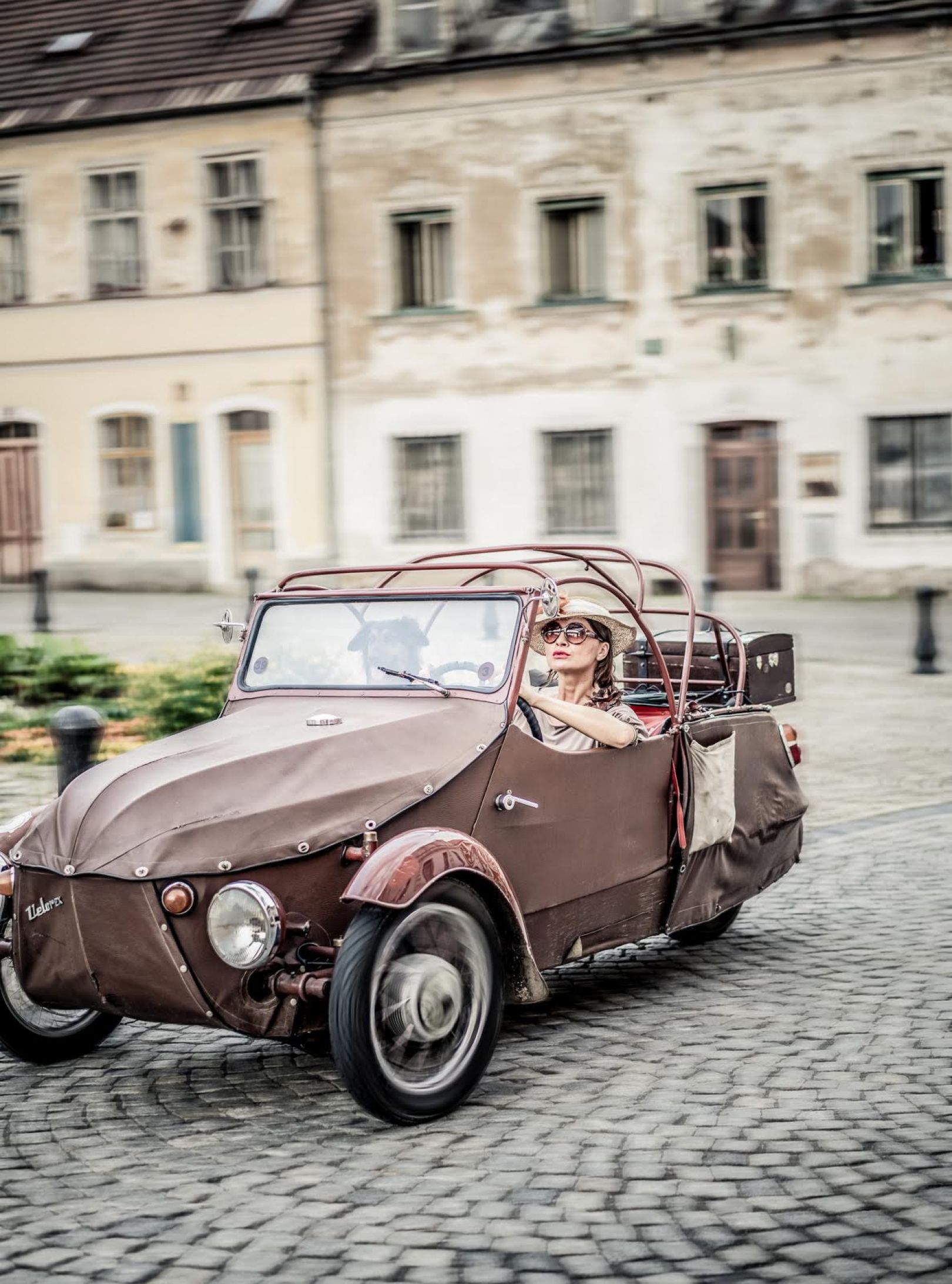 Auto Portraits: photographs of women in various modes of transport by ...