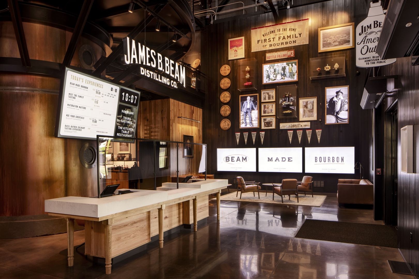 LOVE's creativity helps to put Jim Beam firmly on the famous Kentucky ...