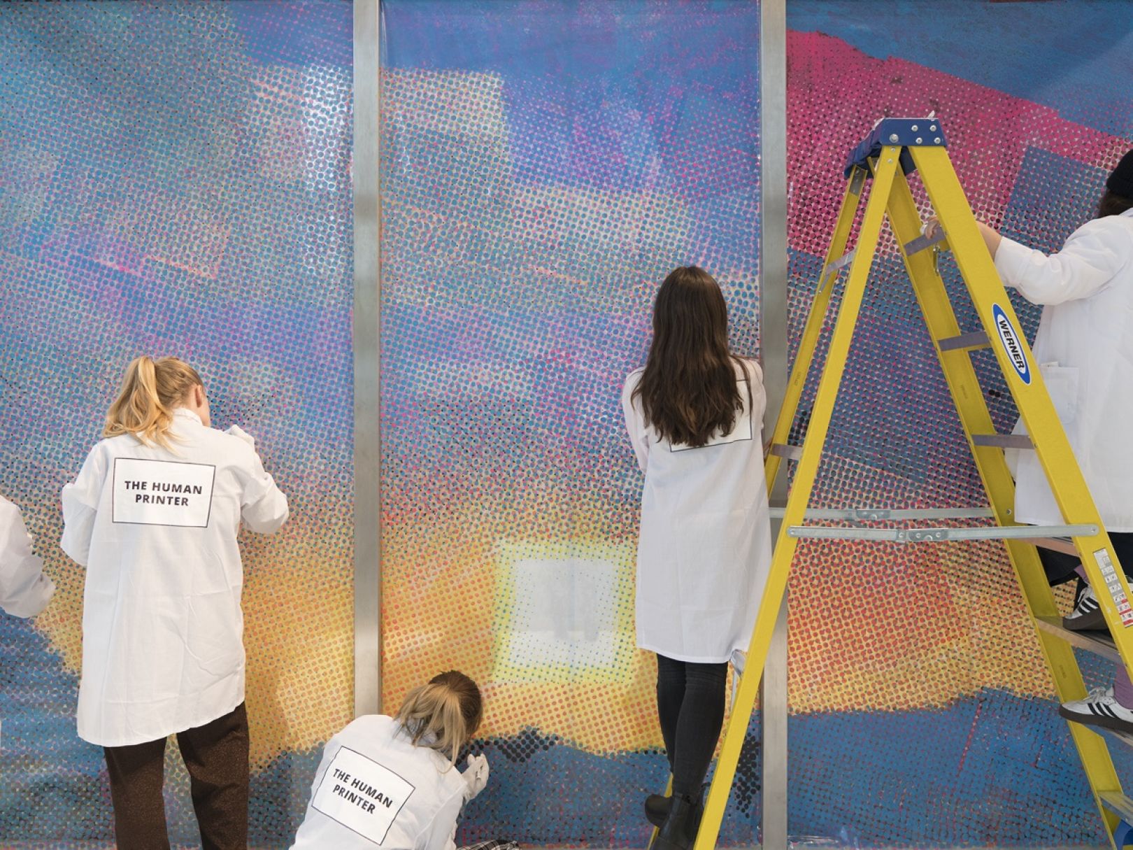 The Human Printer replicates digital print by hand to create a ...