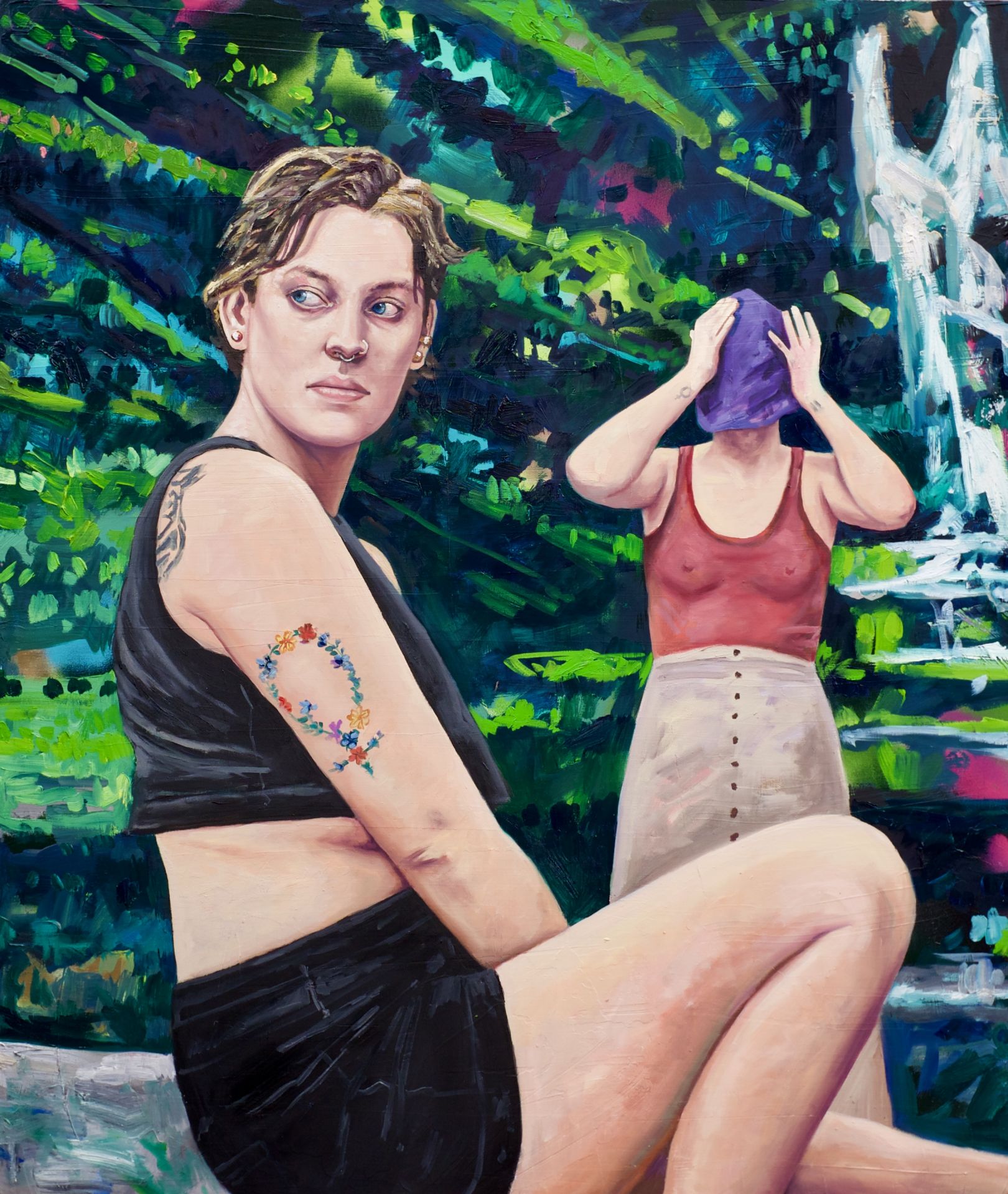 Paintings of Utopia by Danielle Klebes that pose the question, 'Does paradise exist?' | Creative ...