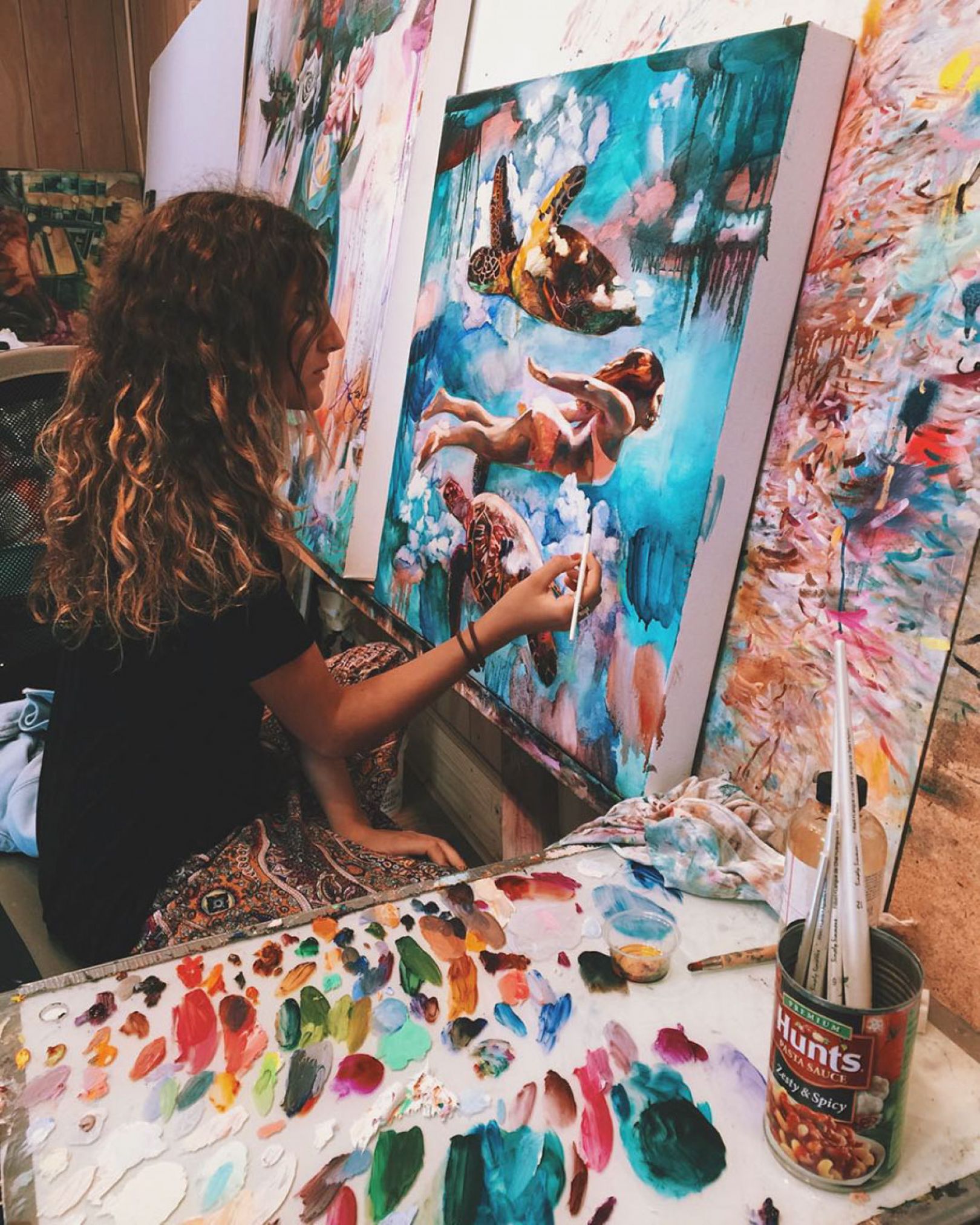 Dreamlike Art: Teen artist brings her dreams to life through her ...