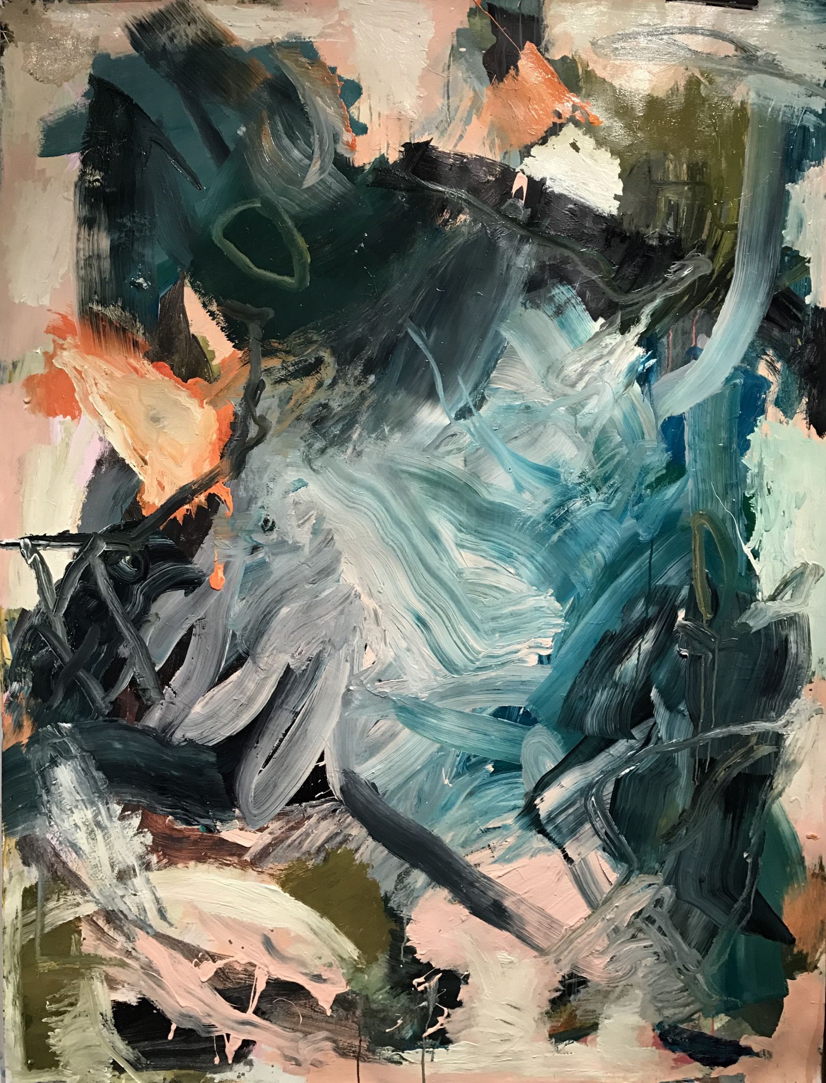 Ian Rayer-Smith's romantic abstract paintings that fuse the figurative ...