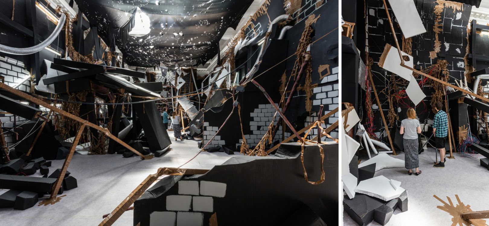 Artist Thomas Hirschhorn's version of a post-apocalyptic, post ...