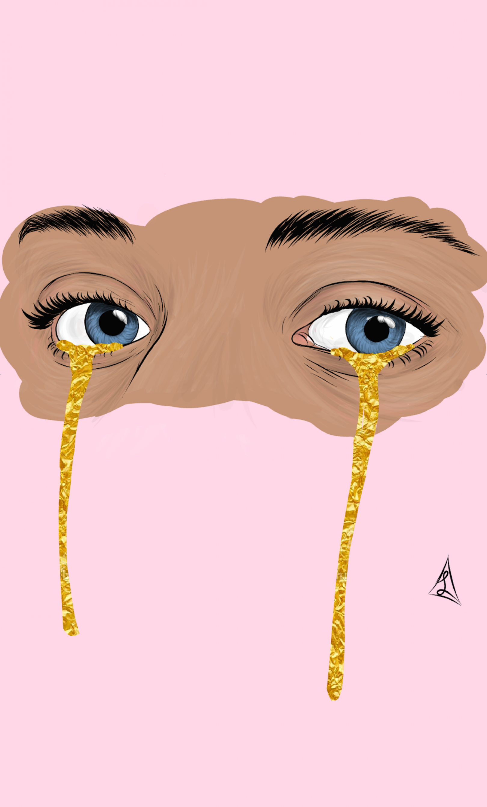 Illustrations of women that prove the eyes are the windows to the soul ...