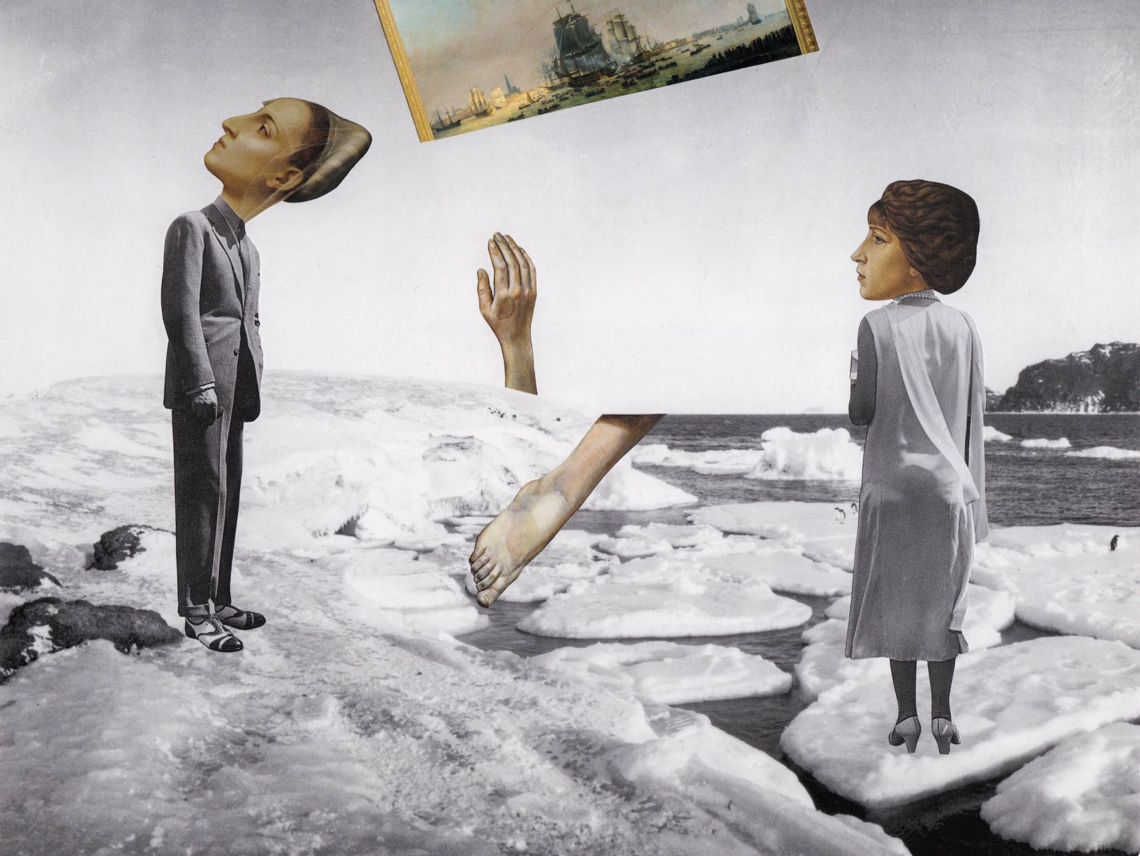 Of Paper and Scissors: Surreal handmade collages combine found images ...
