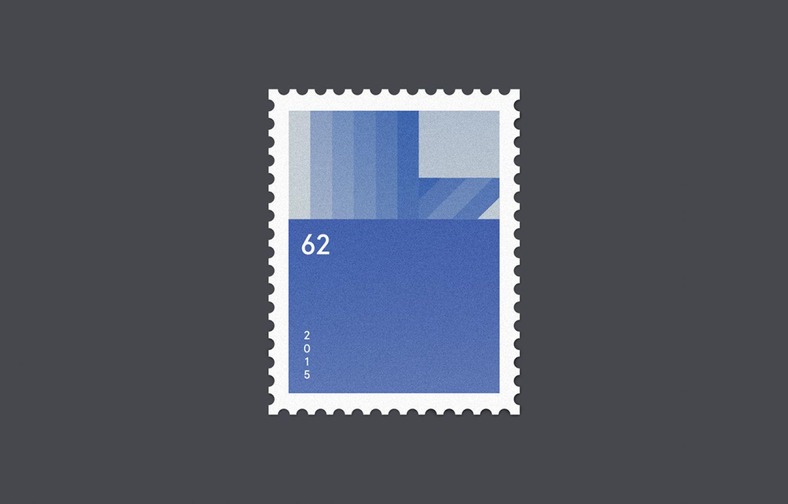 Designer creates series of geometric stamps inspired by the alphabet ...