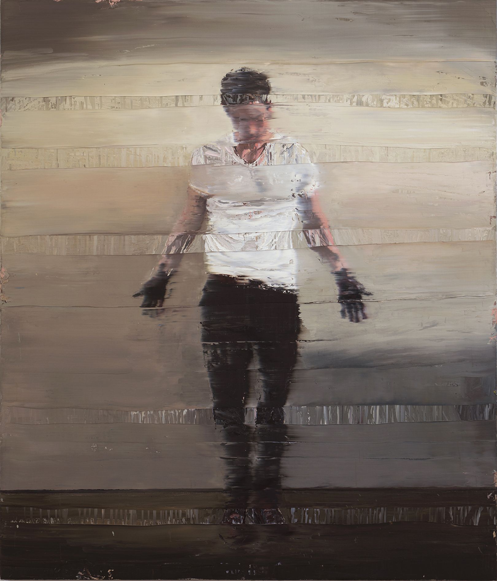 Fragmented Identity: Andy Denzler's blurred and frenzied artworks of ...