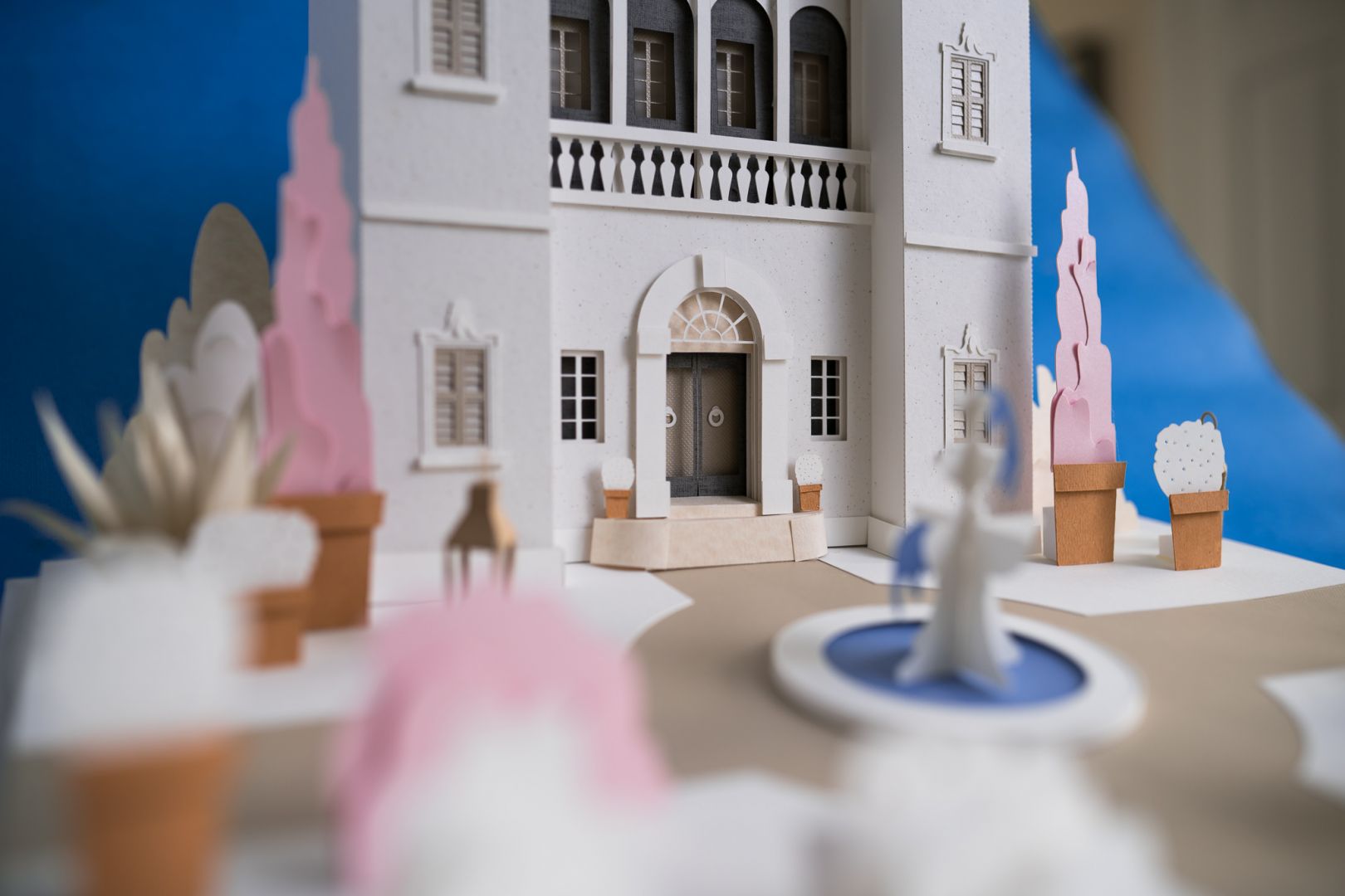 Samantha Pierpoint's enchanting paper hotel for the Wall Street Journal ...