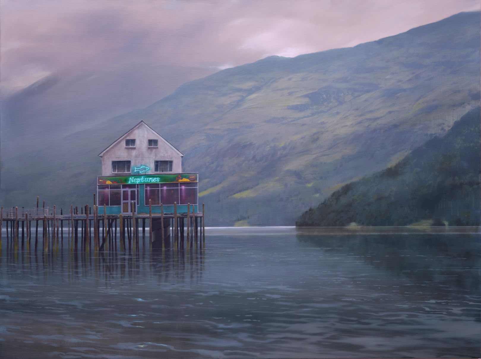 Andrew McIntosh subverts Romanticism in his new paintings of ...