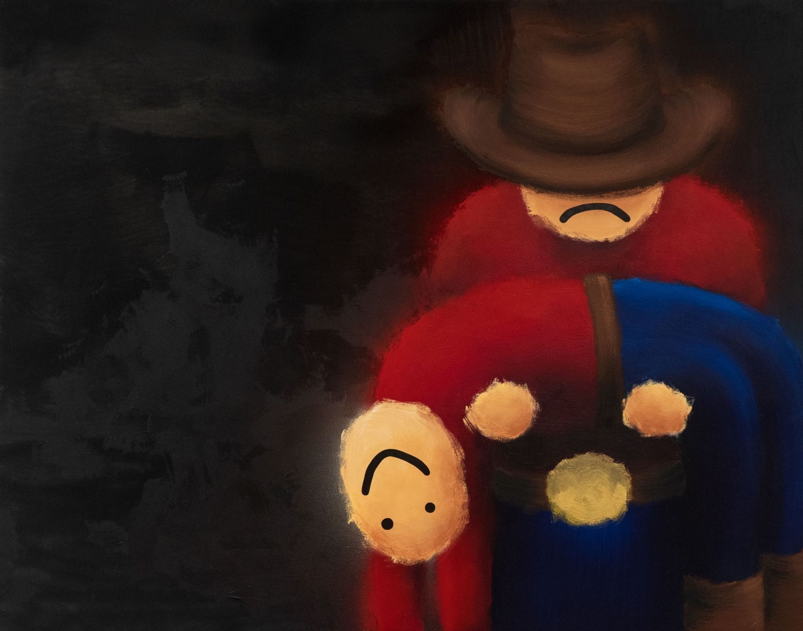 Hunter Potter's paintings that explore masculinity through small-town ...