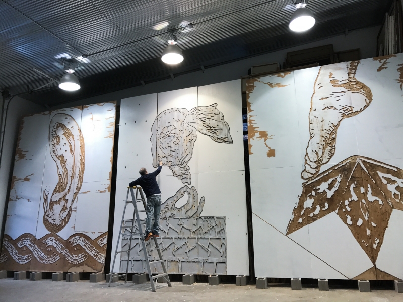 Cosmic queries: Michael Zansky new artwork probes our place in creation ...