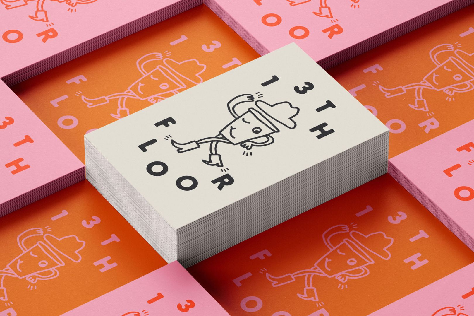 Process Play crafts a fun, character-driven identity for 13th Floor ...