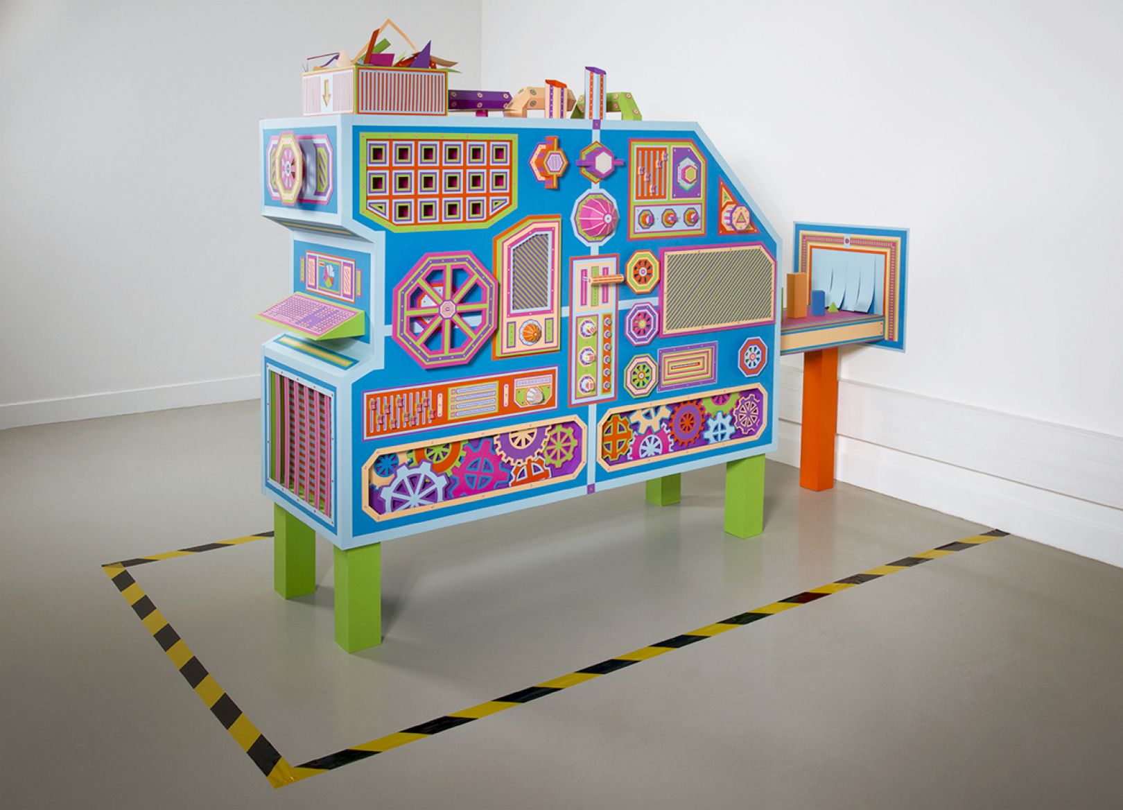 Handcrafted paper installations that burst with colour and insanely ...