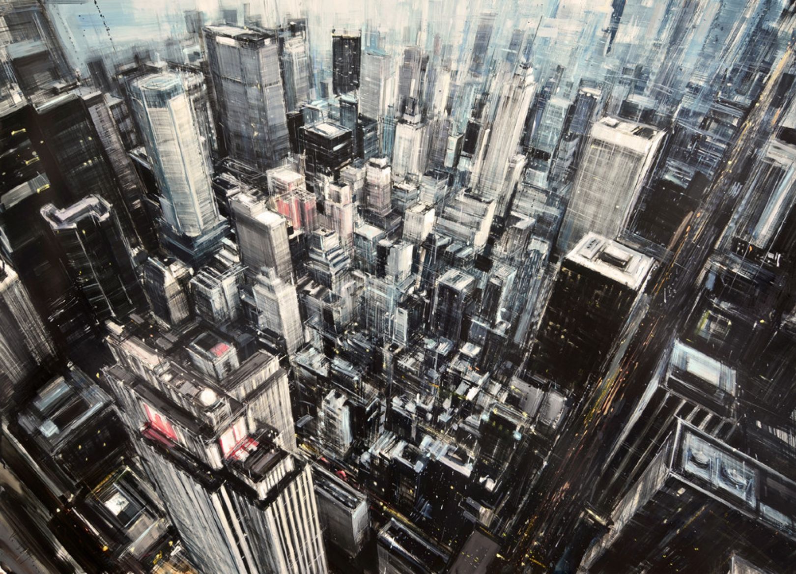 Painted Cityscapes: Blurred scenes that capture the throbbing pulse of ...