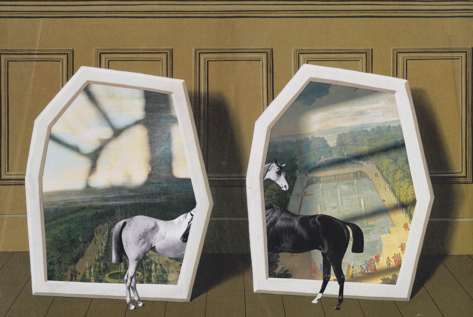 Of Paper and Scissors: Surreal handmade collages combine found images ...