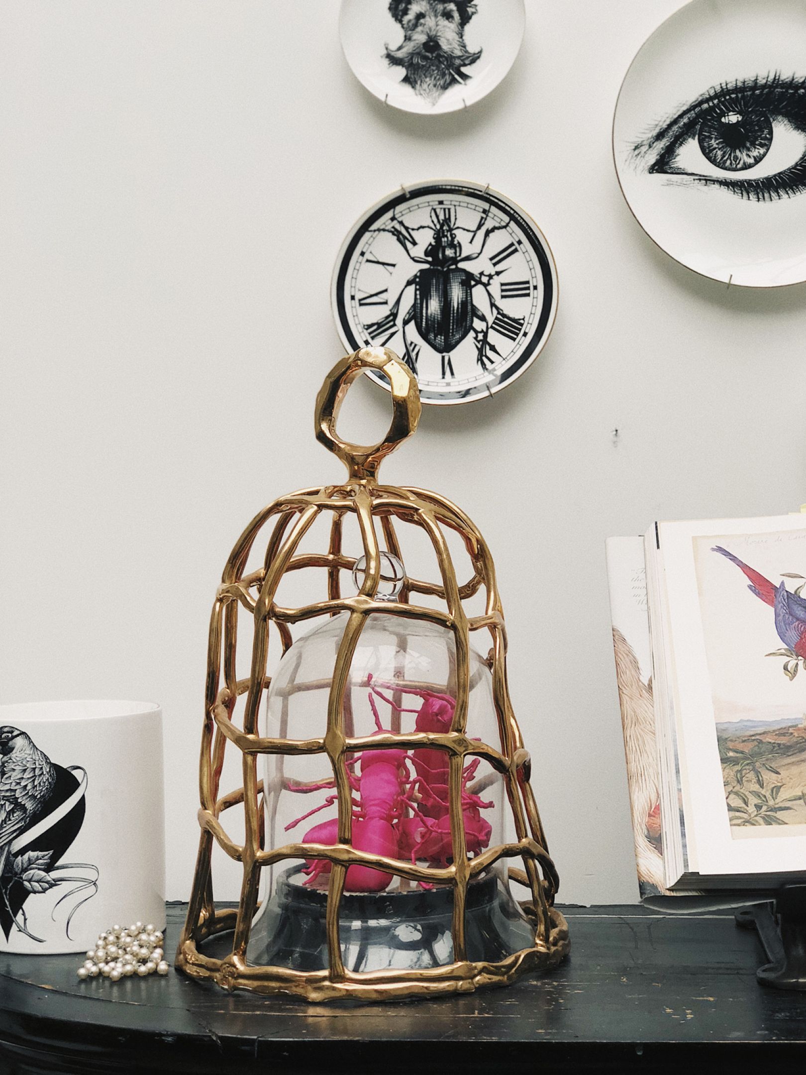 Take a look inside artist Rory Dobner's London studio full of treasures ...