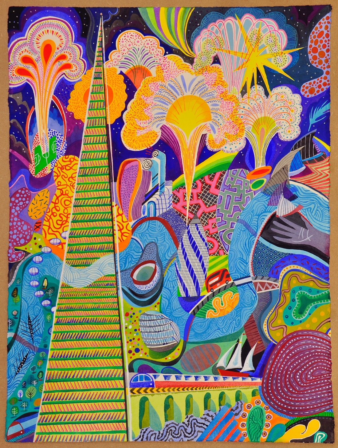 Sounds of the City: New illustration exhibition at London Transport ...