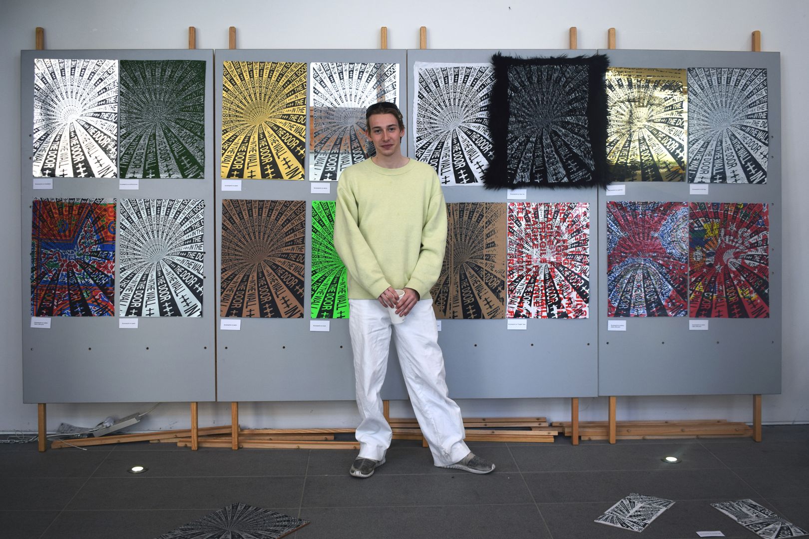 From fuzzy ones to shiny ones, Gabriel Tilbury toys with tactility in a ...