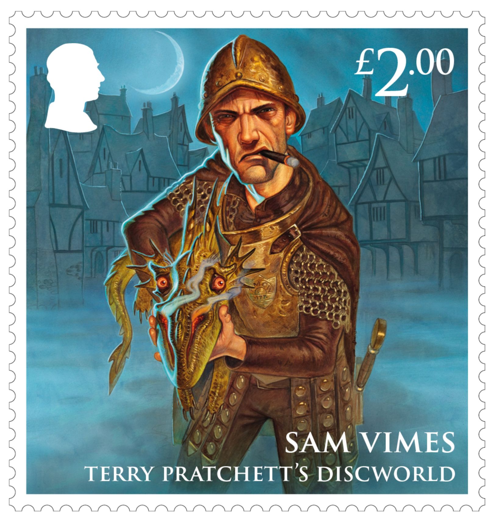 Artist Paul Kidby illustrates eight special stamps to celebrate Terry ...