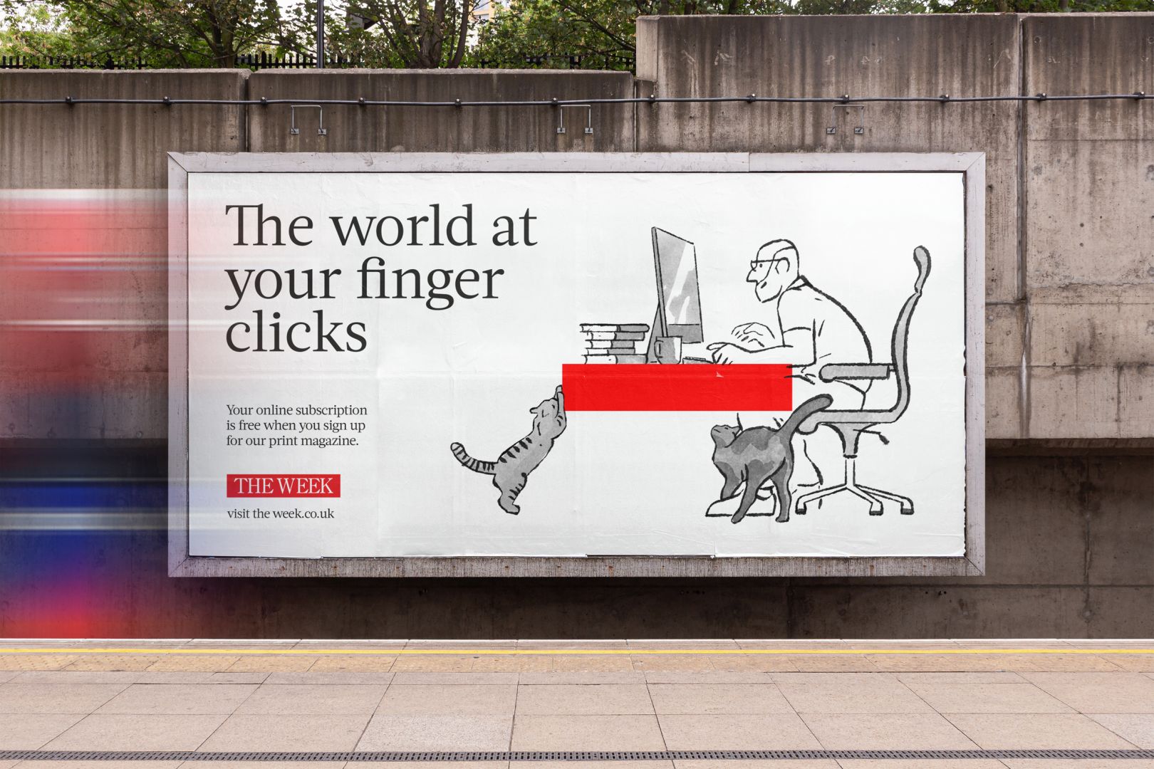 Elmwood reinvents The Week's iconic red masthead as part of a new brand ...