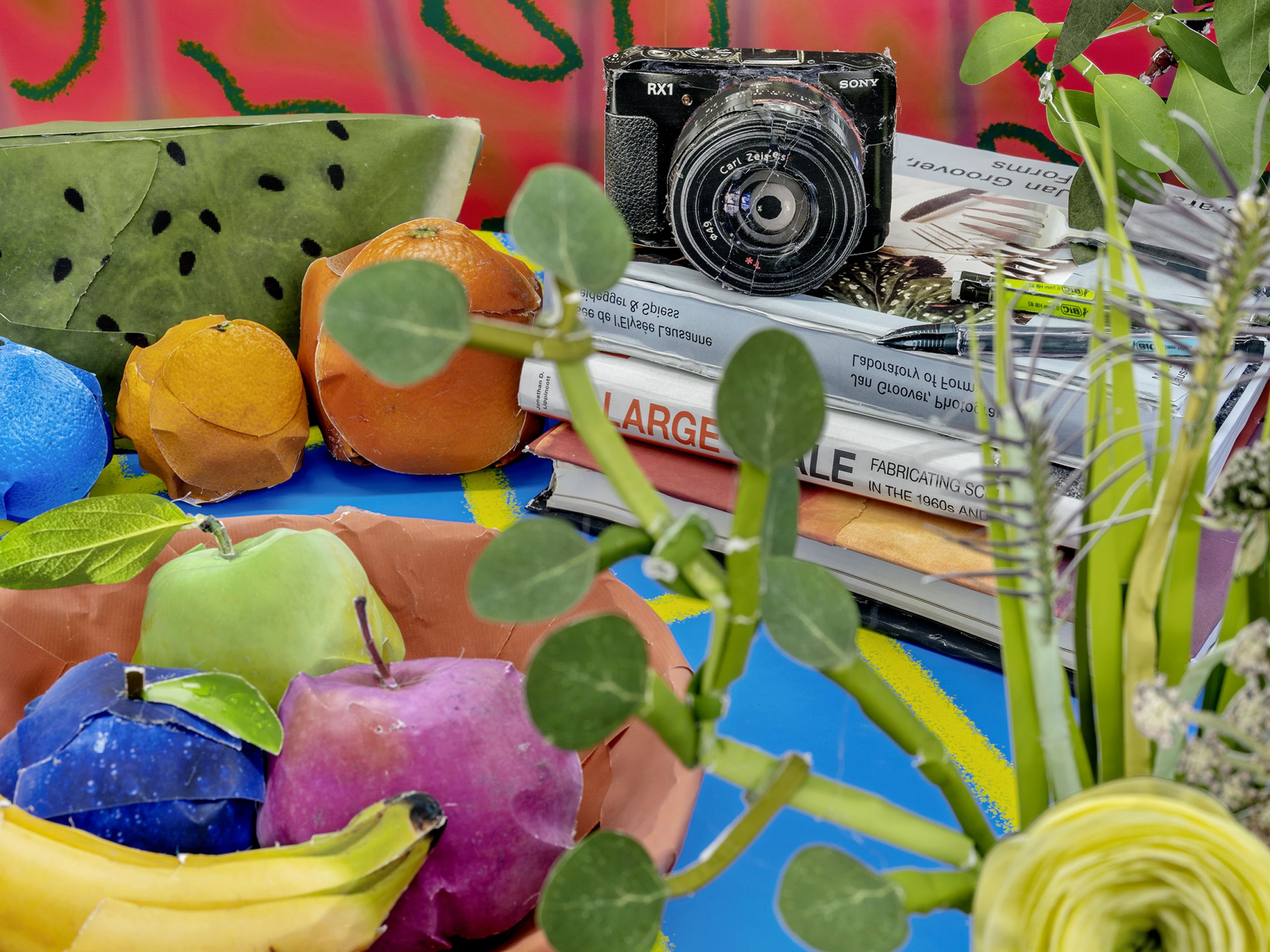 Daniel Gordon's lockdown still-life works, made from printed images ...