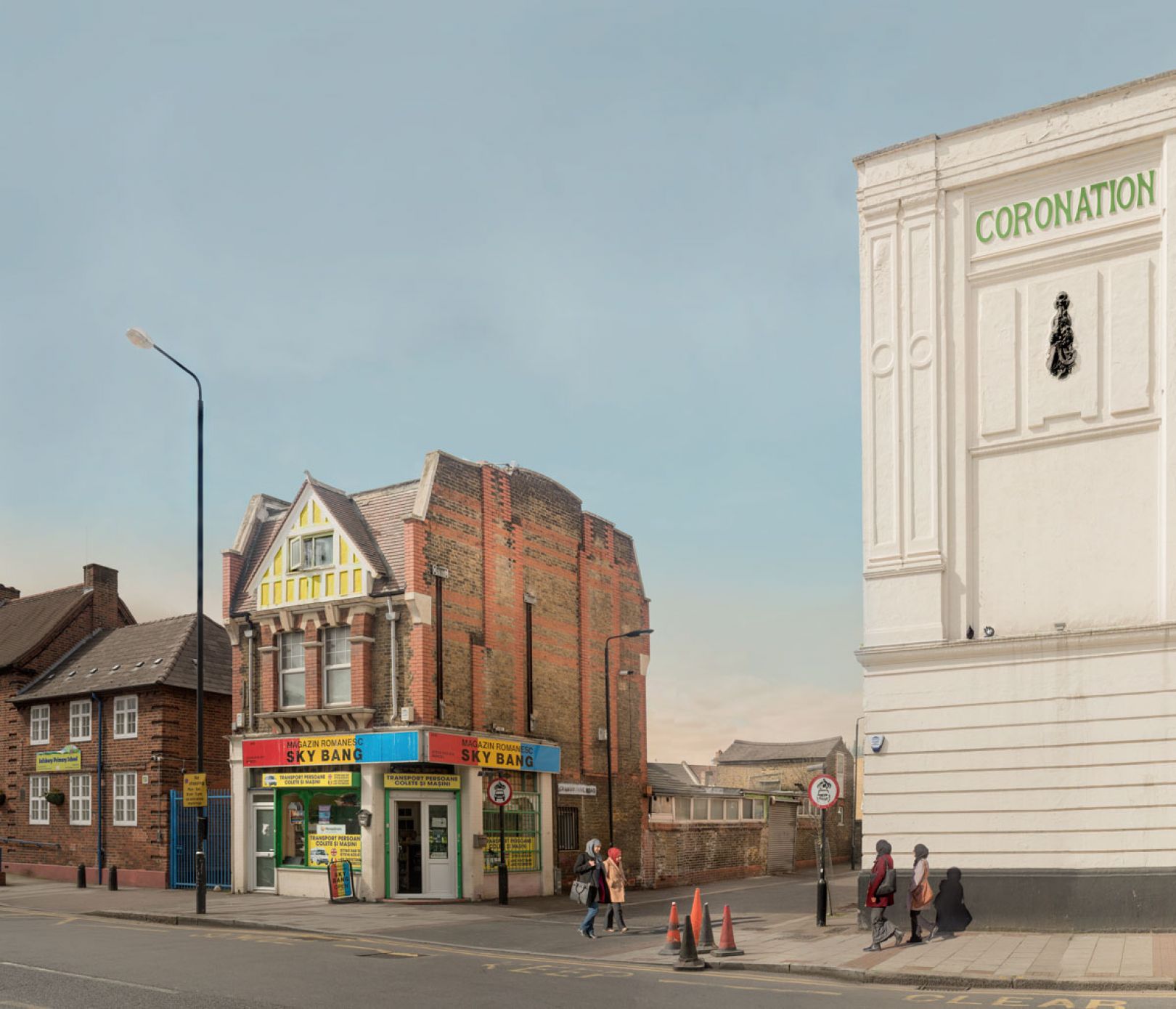 Surreal multiple exposed photographs of street corners in London’s East ...