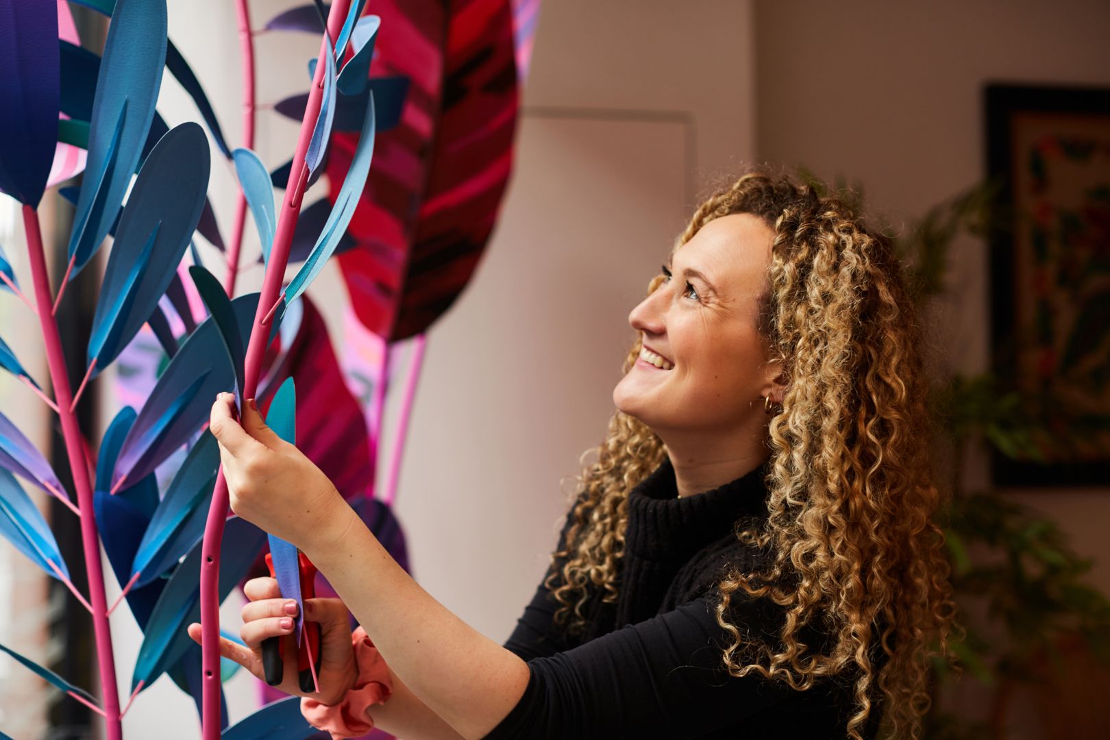 Caroline Byrne's bold and colourful installation for Self Space is a ...