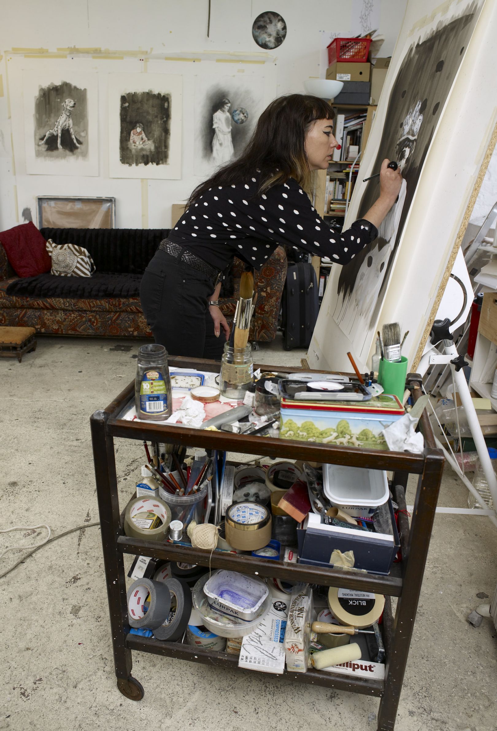 Manchester artist Rachel Goodyear takes us on a tour of her studio at ...
