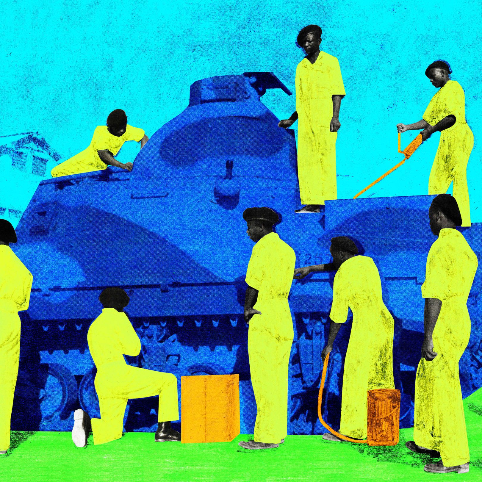 Artist Joe Cruz's limited-edition prints reflect on the global scale of ...