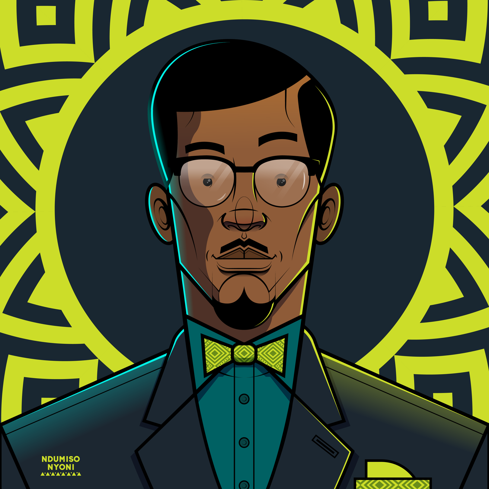 Ndumiso Nyoni uses his illustrations to share authentic African ...
