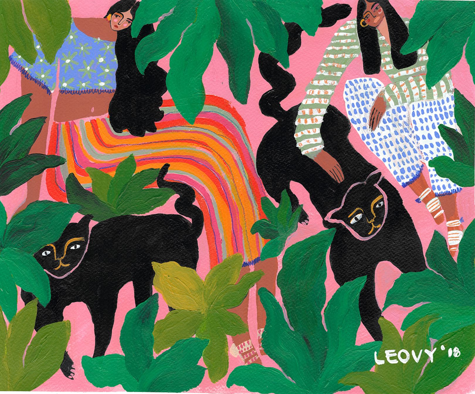 Rich and colourful Mexican inspired paintings that disrupt beauty ...