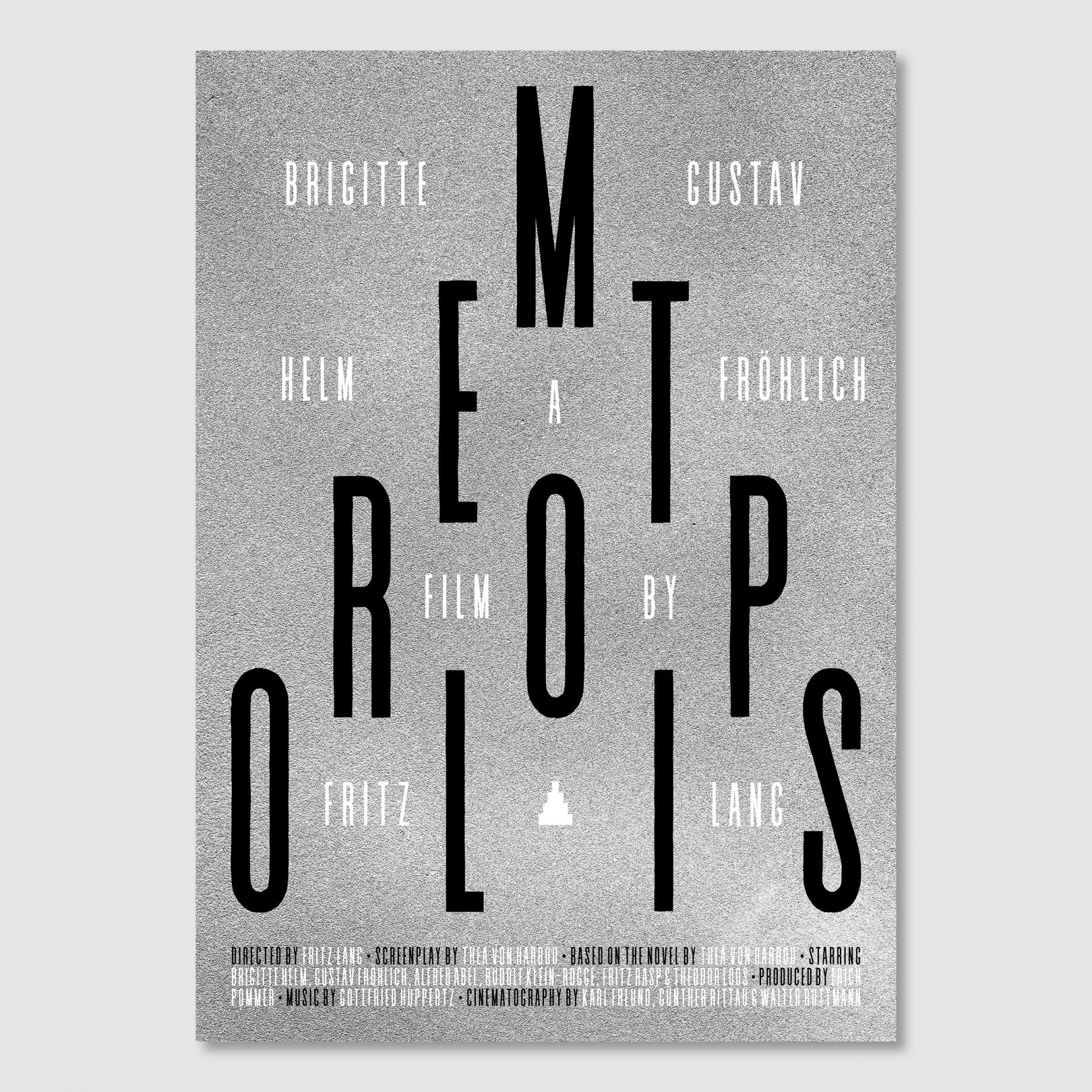 Double Bill Posters that show a shared passion for graphic design and ...