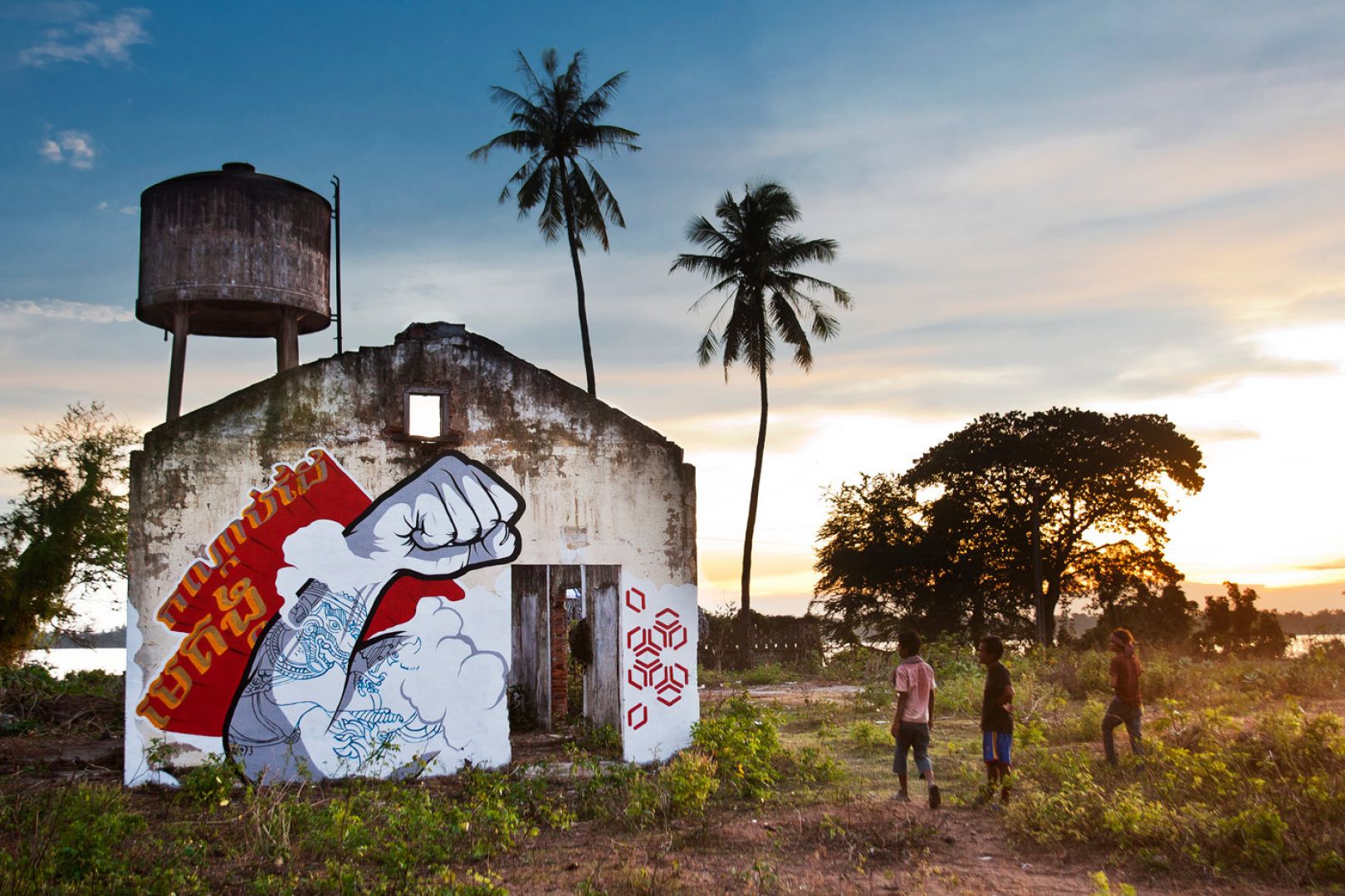 Urban Interventions: Colourful murals pop up across Asia and Europe ...