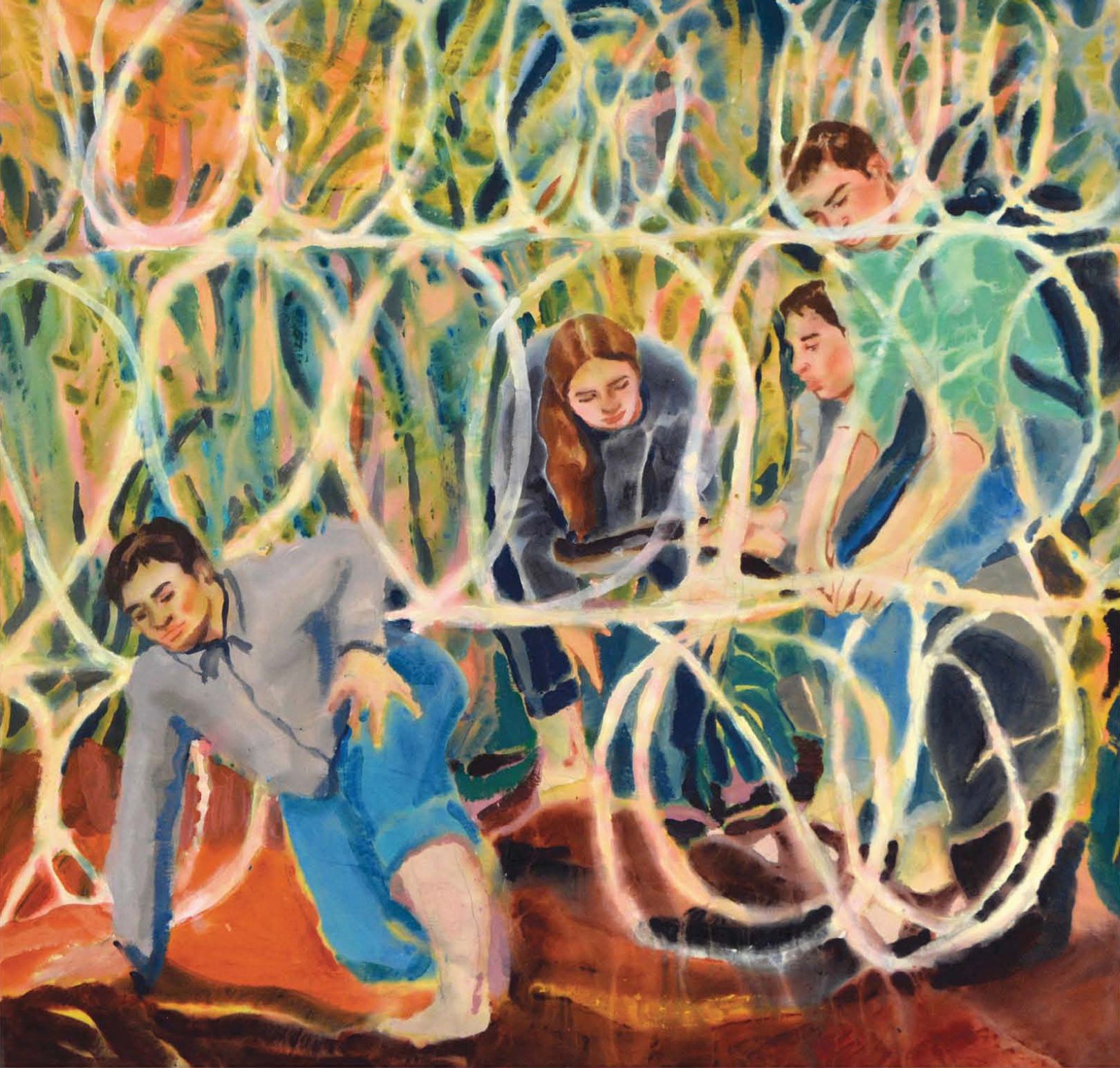 Rebecca Harper's Chameleon paintings explore identity and displacement ...