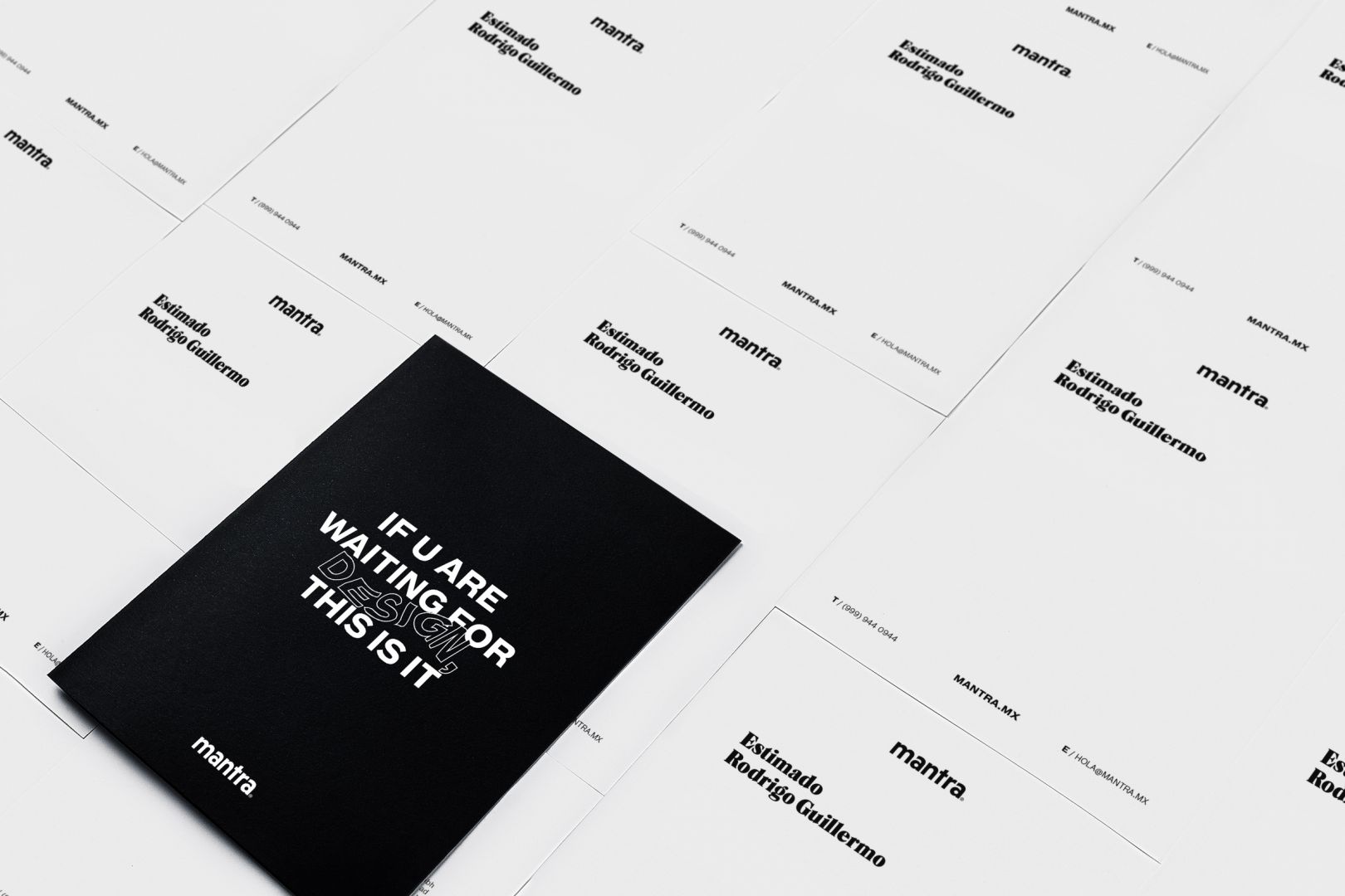 Mexican creative agency Mantra uses repetition to represent the ...