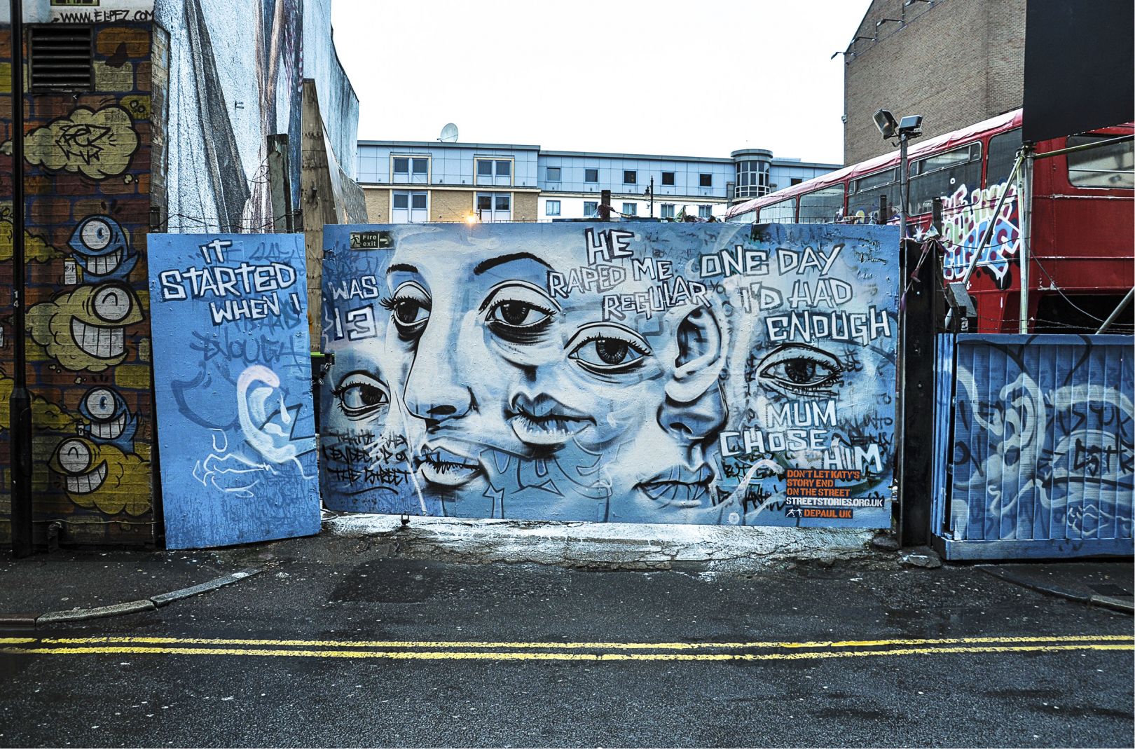 Charity collaborates with street artists to help homeless kids get off ...