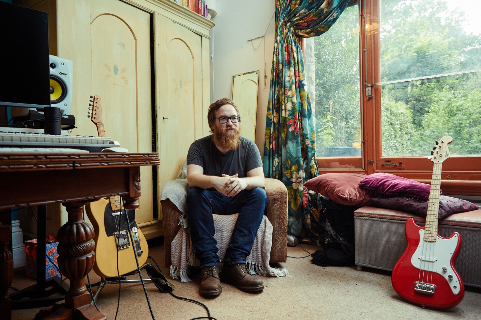 Photographs by Jack Lawson of musicians in lockdown that reveal the ups ...
