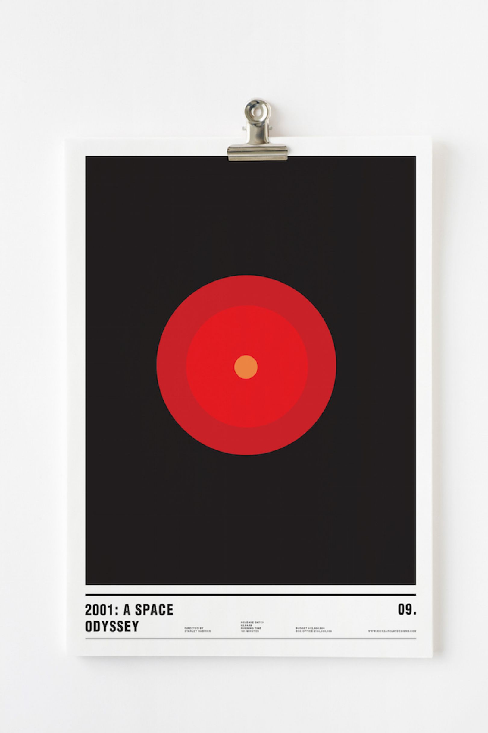 Designer creates minimalist posters of famous movies using only circles ...