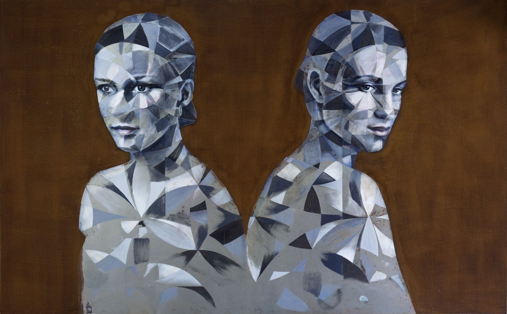 Artist Nick Gentry goes retro and paints portraits on top of VHS tapes ...