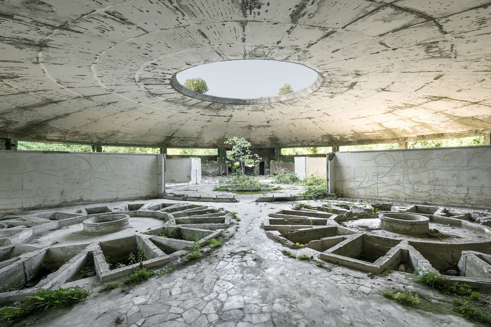 A glimpse inside abandoned luxury spa resorts built under the Soviet ...