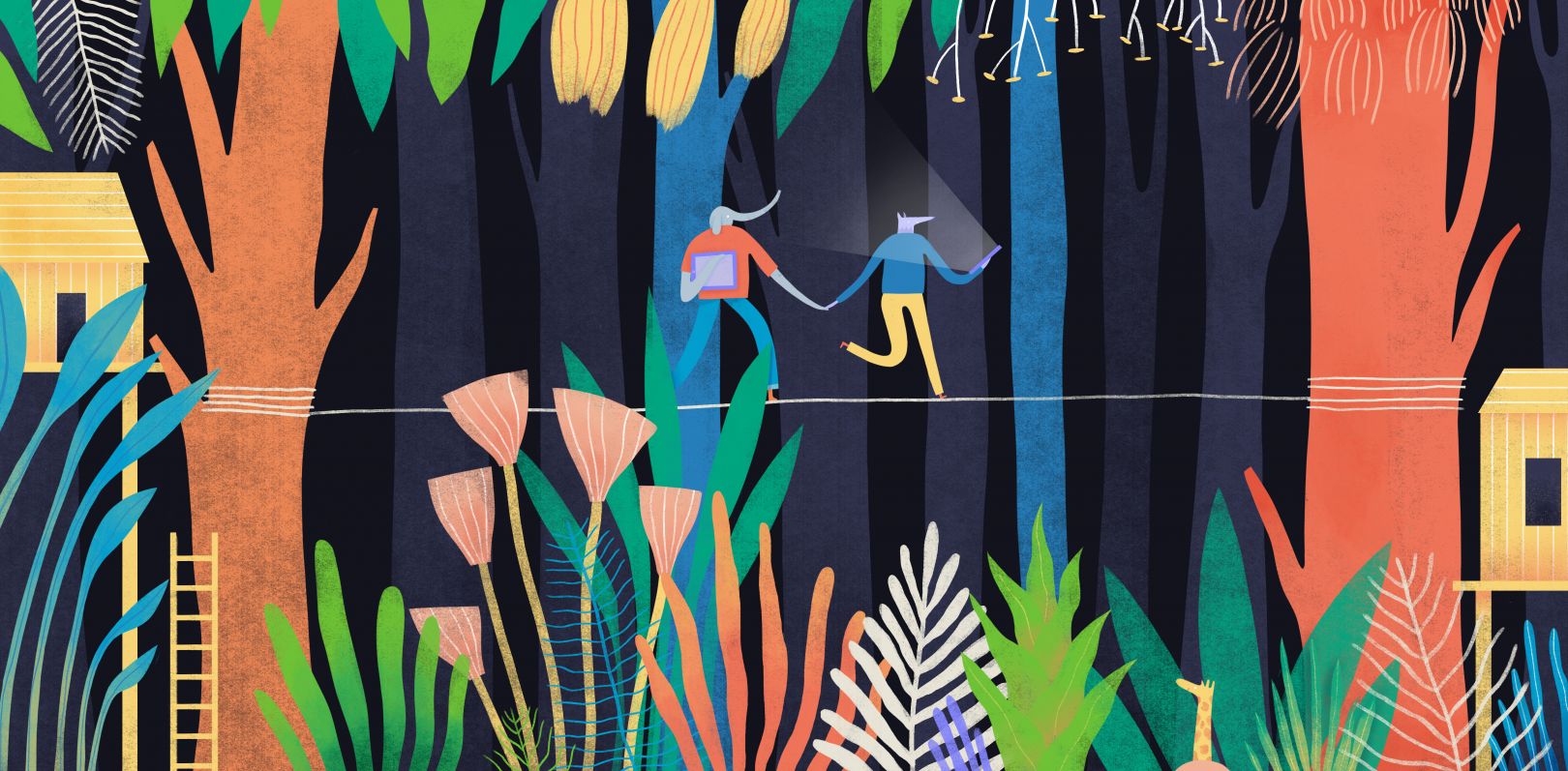 Mark Conlan's whimsical character-based illustrations that draw on our ...