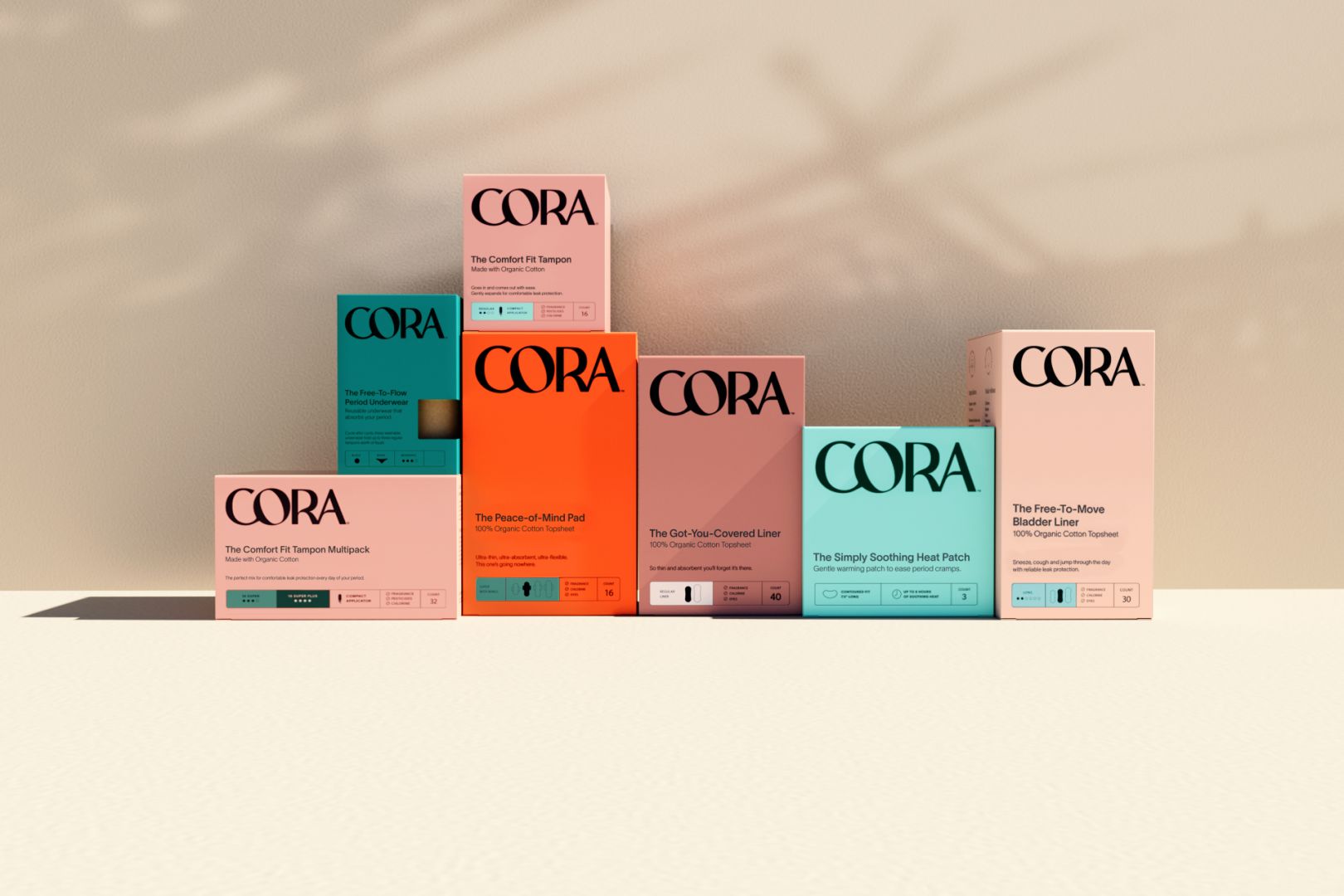 Cora rebrand by Mother Design finds the comfort in menstrual care and ...